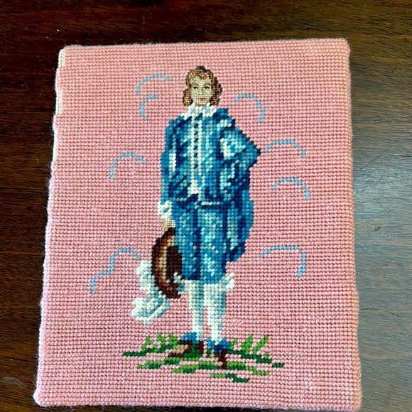 Handmade | Wall Decor | Vintageantique Unframed Needle Pointpetit Point ...
